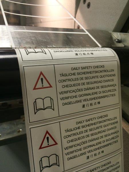 About Our Printing Processes - Bluecode Labelling Technology Limited