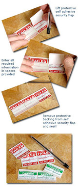 Bespoke Write & Seal Labels - Bluecode Labelling Technology Limited